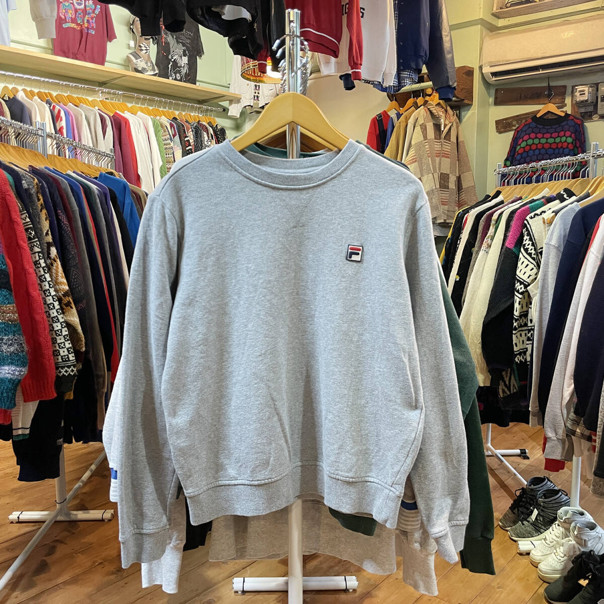 Yahoo!オークション - USA 古着 フィラ FILA スウェット トレーナー ...