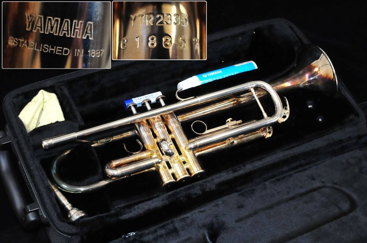 Yahoo!オークション - YAMAHA トランペット YTR2335 マウスピース ハー...