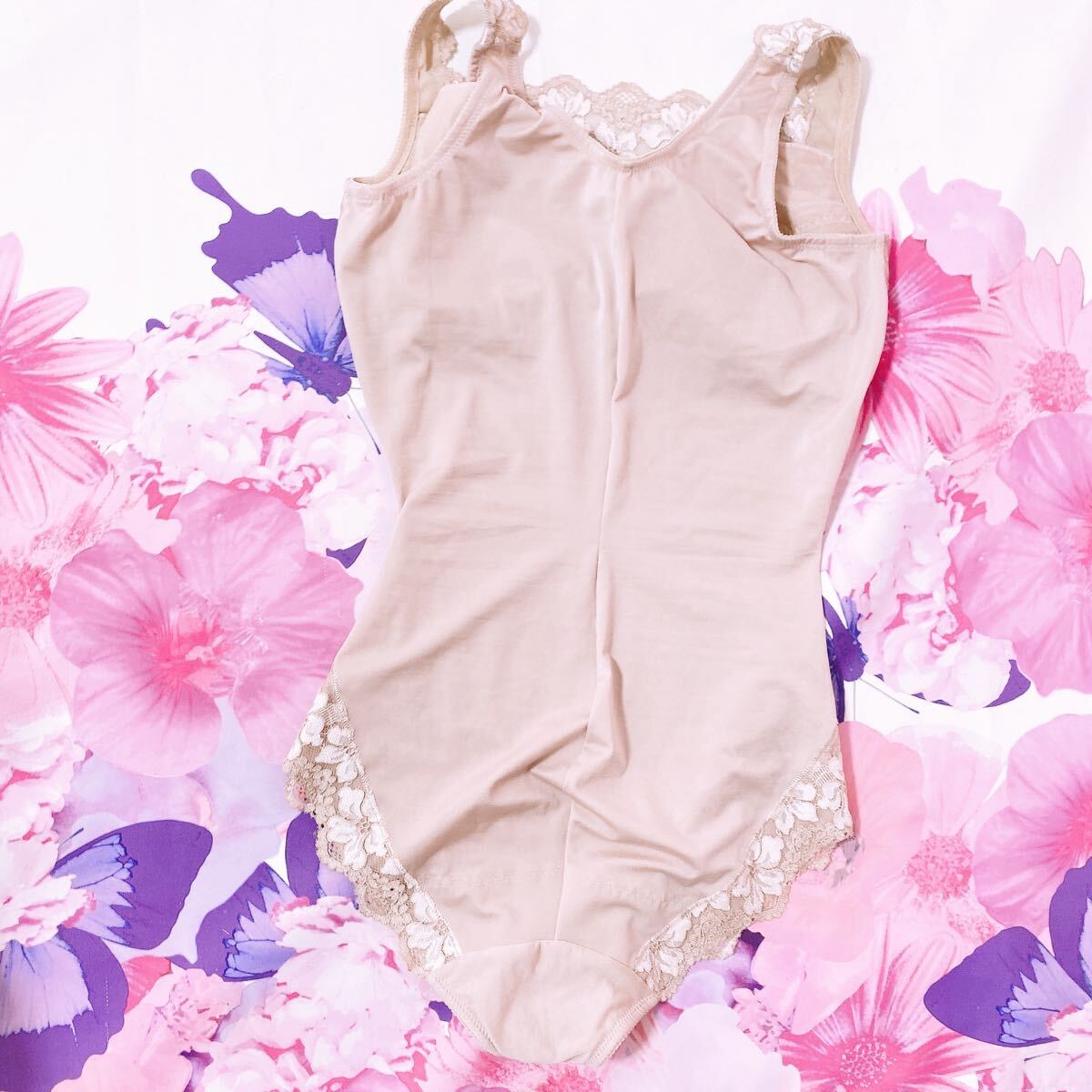 309 高級品 ハイレグ ボディスーツ B80L ノンワイヤーブラ ツルツルポリエステル生地 クロッチ 股部 開閉グリッパー止 整理品(中古)のオークション落札情報