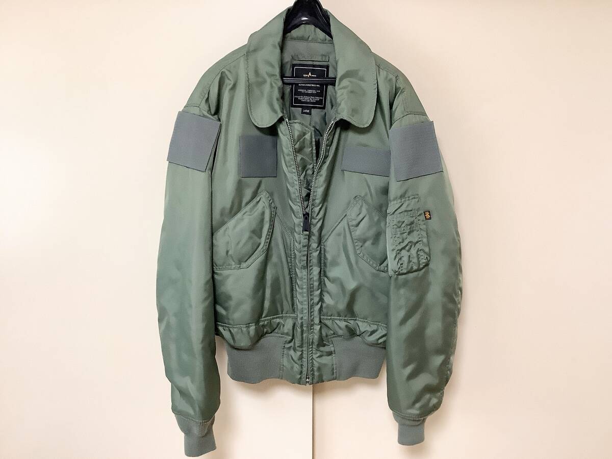 Yahoo!オークション - アルファ JACKET FLYERS CWU-45/P