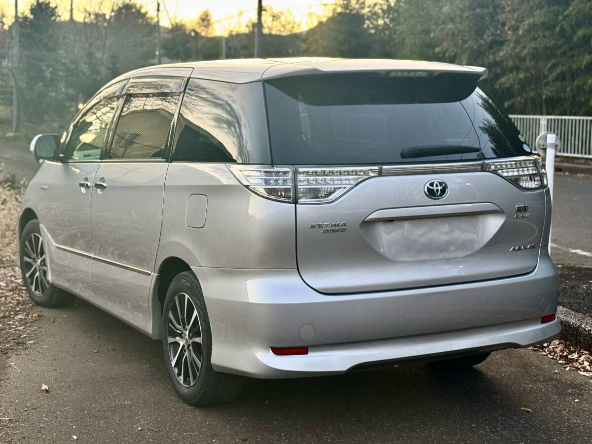 Yahoo!オークション - H24 エスティマ アエラスレザーPKG 後期型 美車 ...