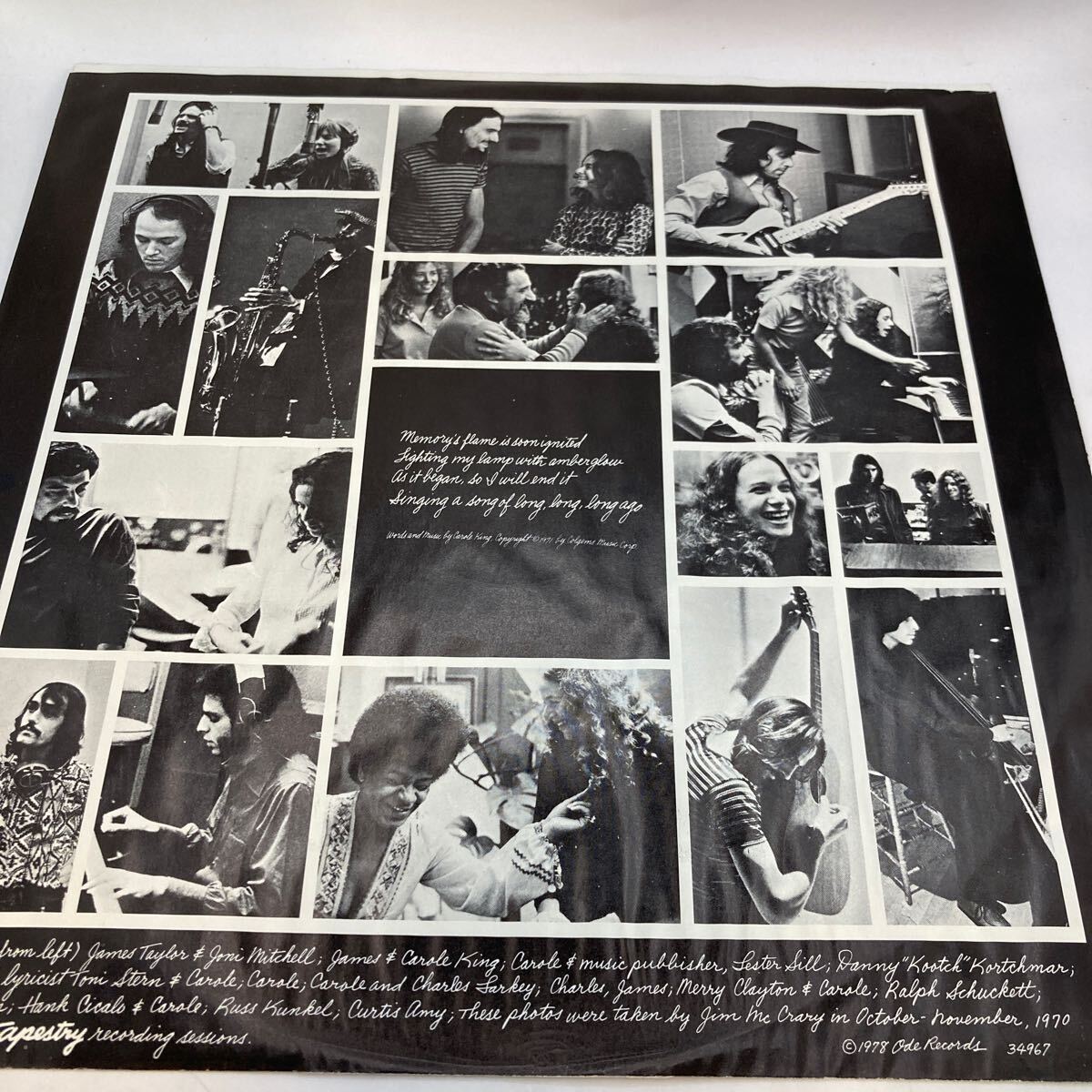 Yahoo!オークション - 再生良好 US盤 LP CAROLE KING/キャロル・キング...