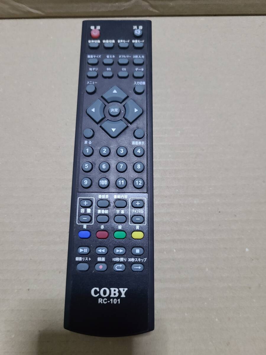 Yahoo!オークション - リモコン RC-101 コビー COBY