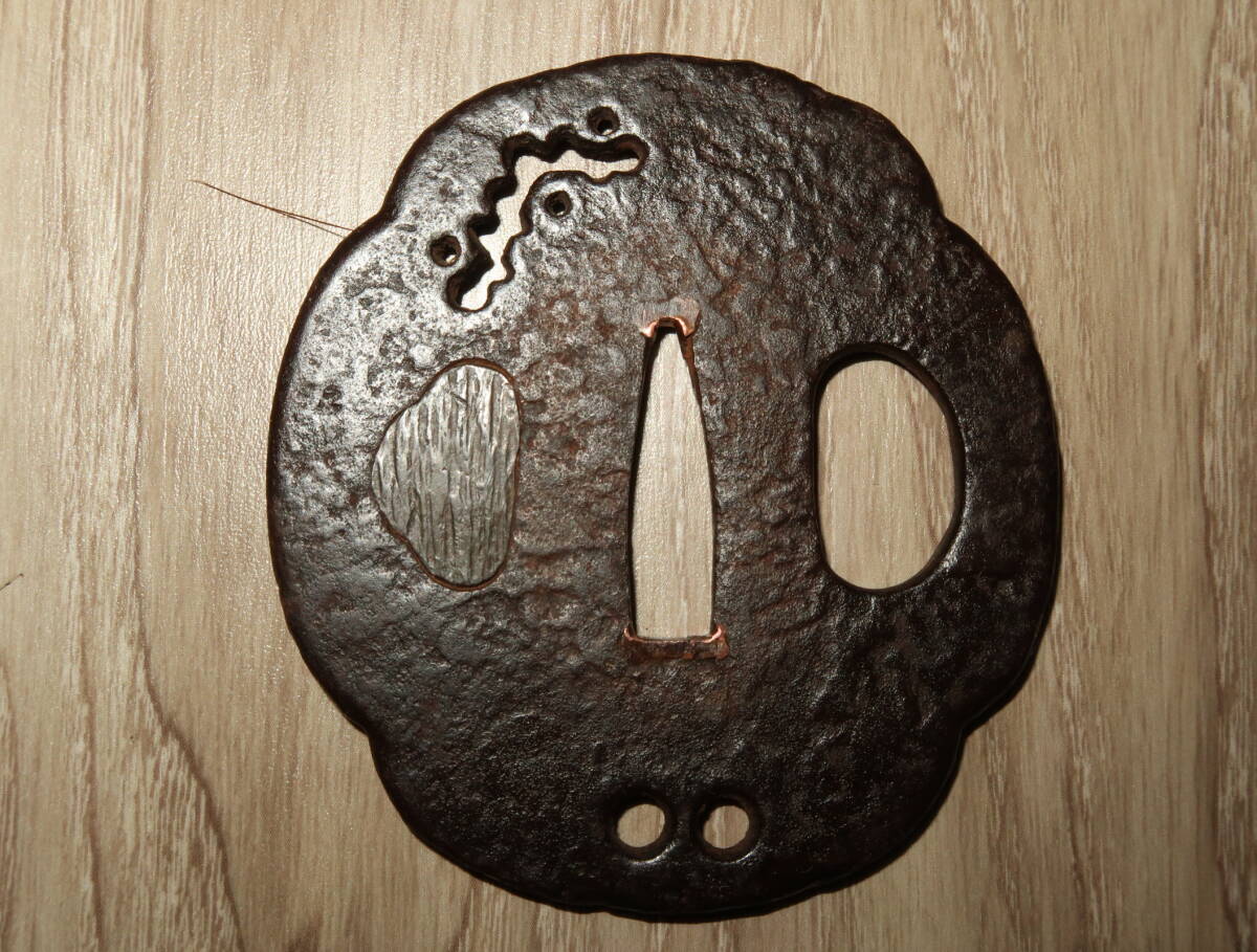 Yahoo!オークション - 山吉兵.小透かし.鉄地鍔.耳に鉄骨.黒々.織田家....