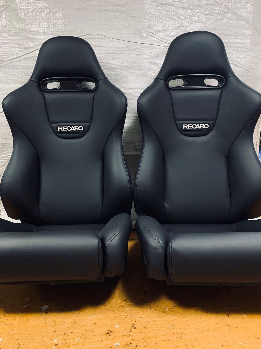 20.21. レカロ RECARO 2脚セット SP-J 黒フェイクレザー張り替え 張替え 張替 ブラックシングルステッチ 片側ダイヤル(本体)｜売買されたオークション情報、yahooの商品 ...