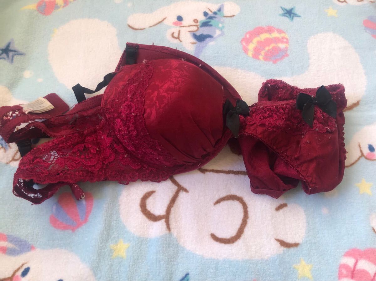 Yahoo!オークション - A98 清楚系 女の子 ブラジャー ショーツ 上下セ...