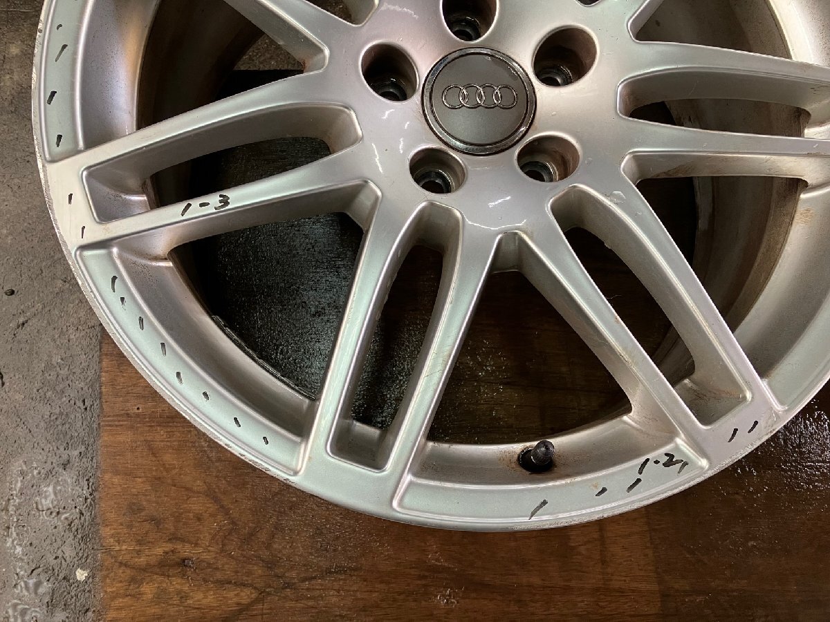 Yahoo!オークション - アウディ A4 8E ～ ホイール 8J 18インチ ET43 5...