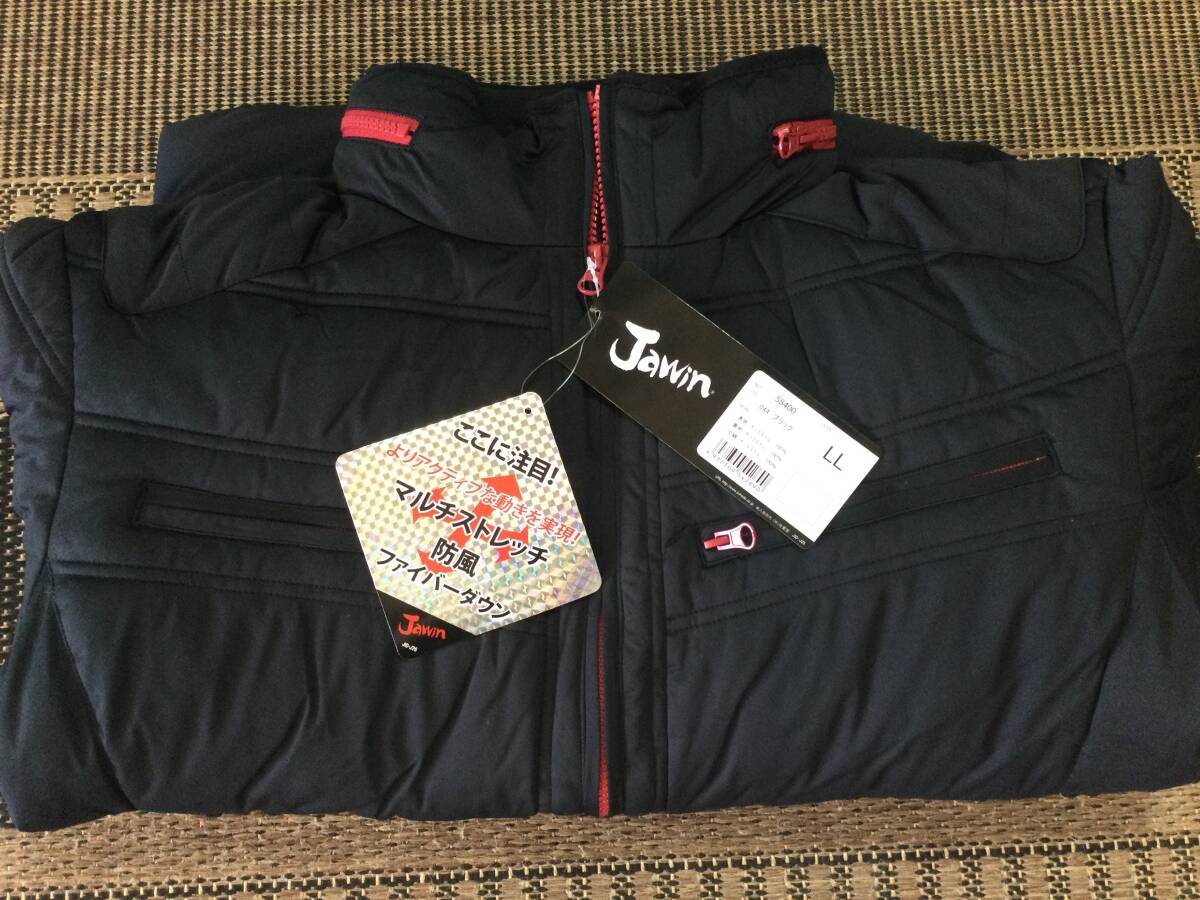 Yahoo!オークション - ①ジャウィンjawin防寒具長袖ジャンパー 黒ファ...
