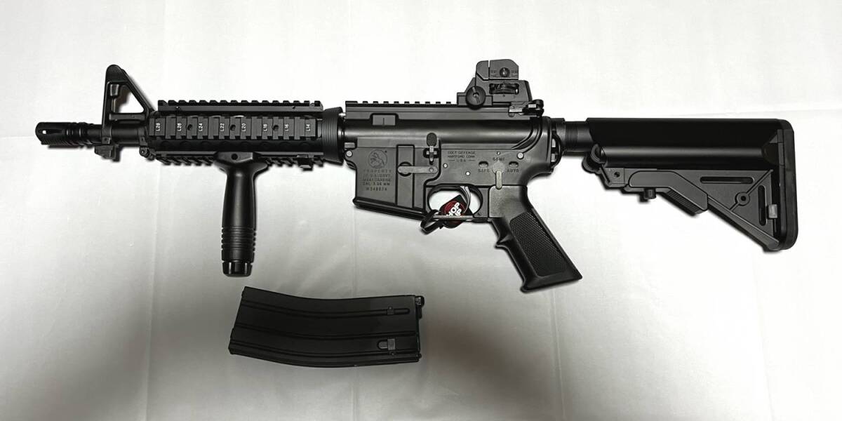 東京マルイ M4 CQBR BLOCK1 ガスブローバック ガスガン mws mk18 ar15 hk416 デルタ マルイ WE VFC KSC(ガスガン)｜売買されたオークション情報 ...