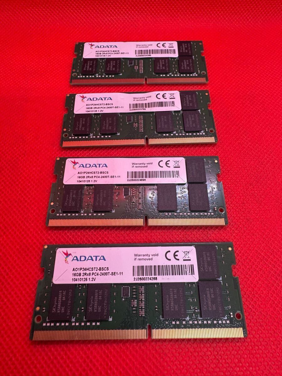 Yahoo!オークション - ADATA 16GB 2Rx8 PC4-2400T-SE1-11 ノートパソコ...