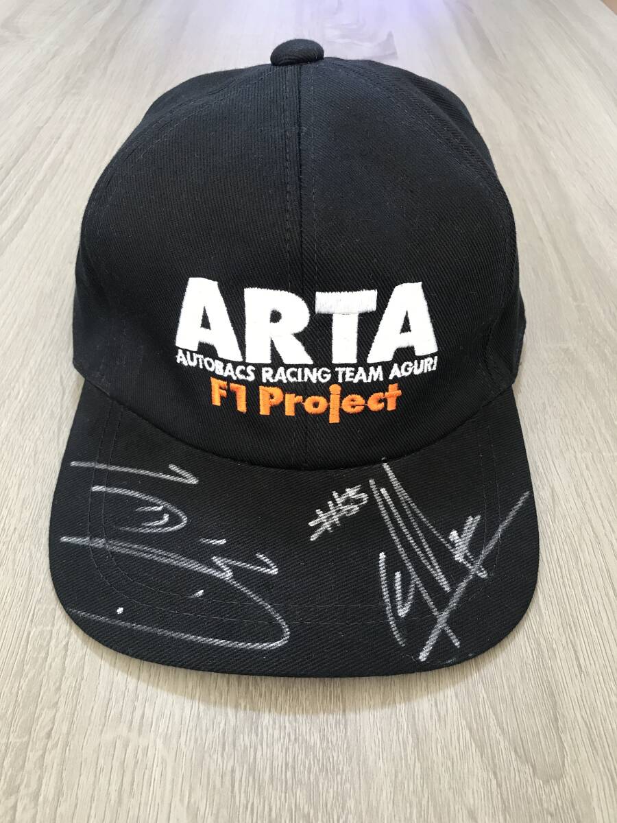 Yahoo!オークション - ARTA 鈴木亜久里 松浦孝亮 サイン入りキャップ ...