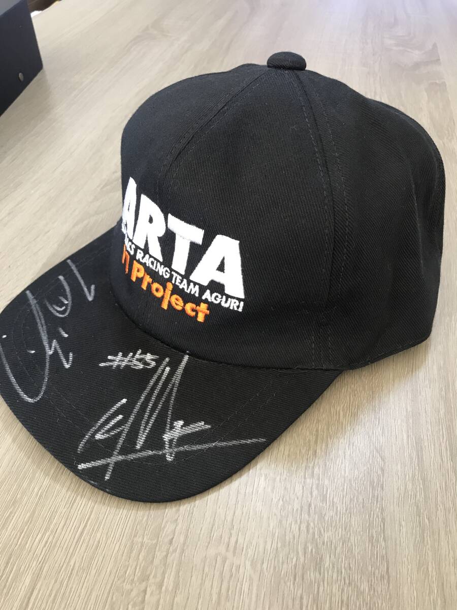 Yahoo!オークション - ARTA 鈴木亜久里 松浦孝亮 サイン入りキャップ ...
