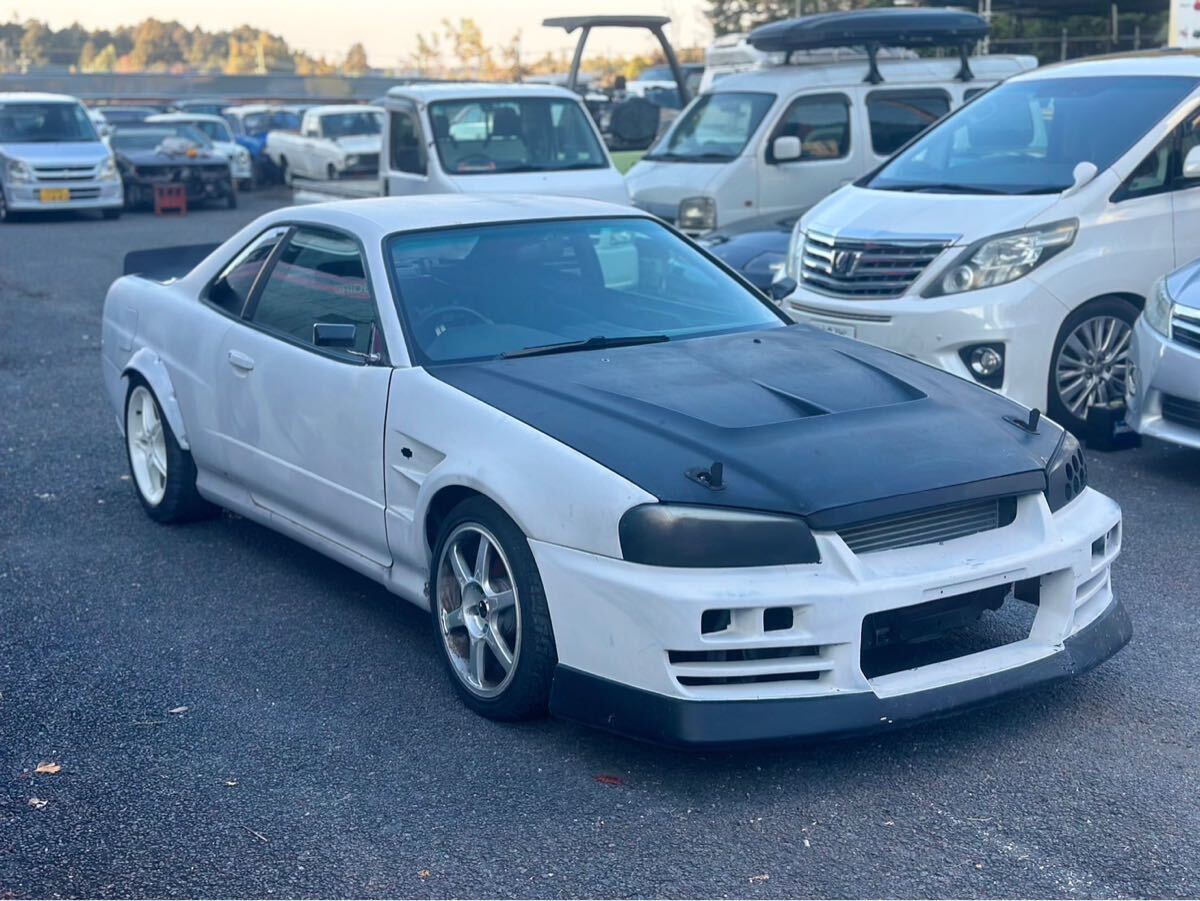 Yahoo!オークション - 日産 スカイライン ER34 Nissan 即ドリ ミサイル...