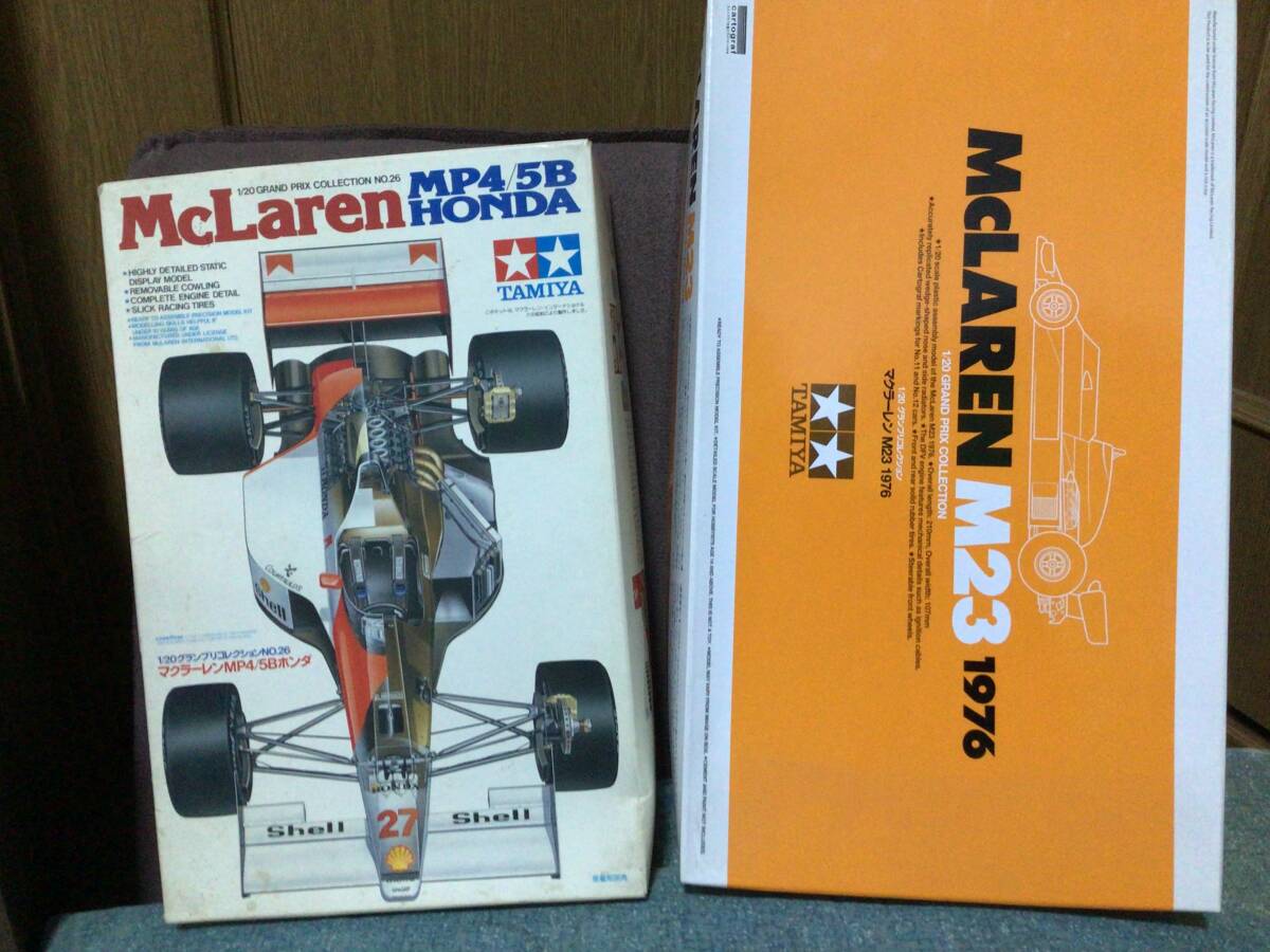 Yahoo!オークション - タミヤ 1/20 マクラーレンMP4/5B マクラーレンM2...