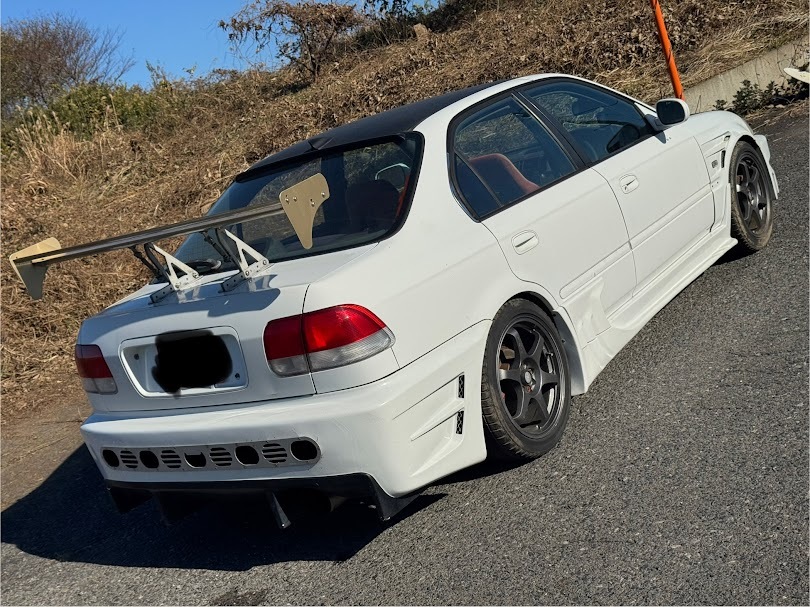 Yahoo!オークション - 書類なし シビックフェリオ EK4 B16A VTEC 5MT ...