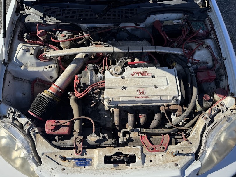 Yahoo!オークション - 書類なし シビックフェリオ EK4 B16A VTEC 5MT ...