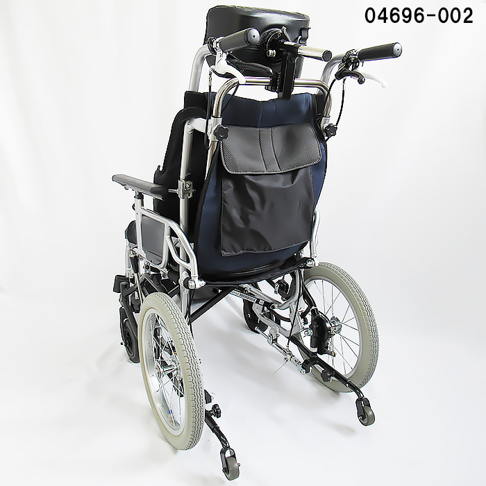 Yahoo!オークション - ティルト車いす【座王】NAH-F5 日進医療器 座幅4...