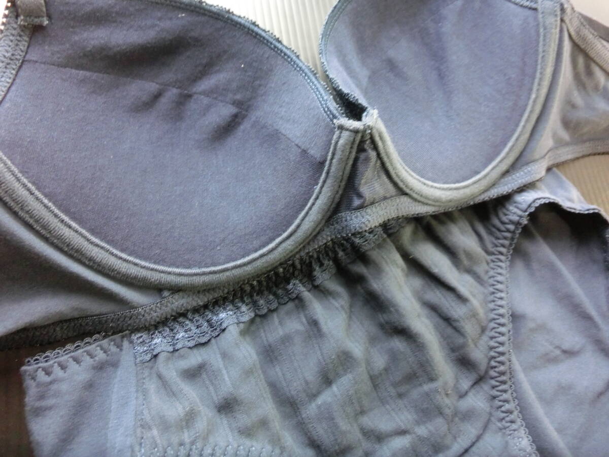 Yahoo!オークション - 【C75 M】ブラック ブラジャー・ショーツセ...