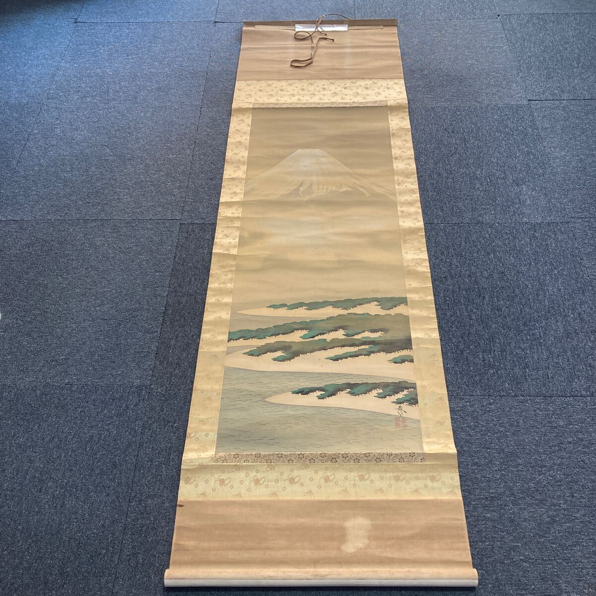 Yahoo!オークション - 【模写】掛軸 絹本 箱無 同梱可能 No.6425