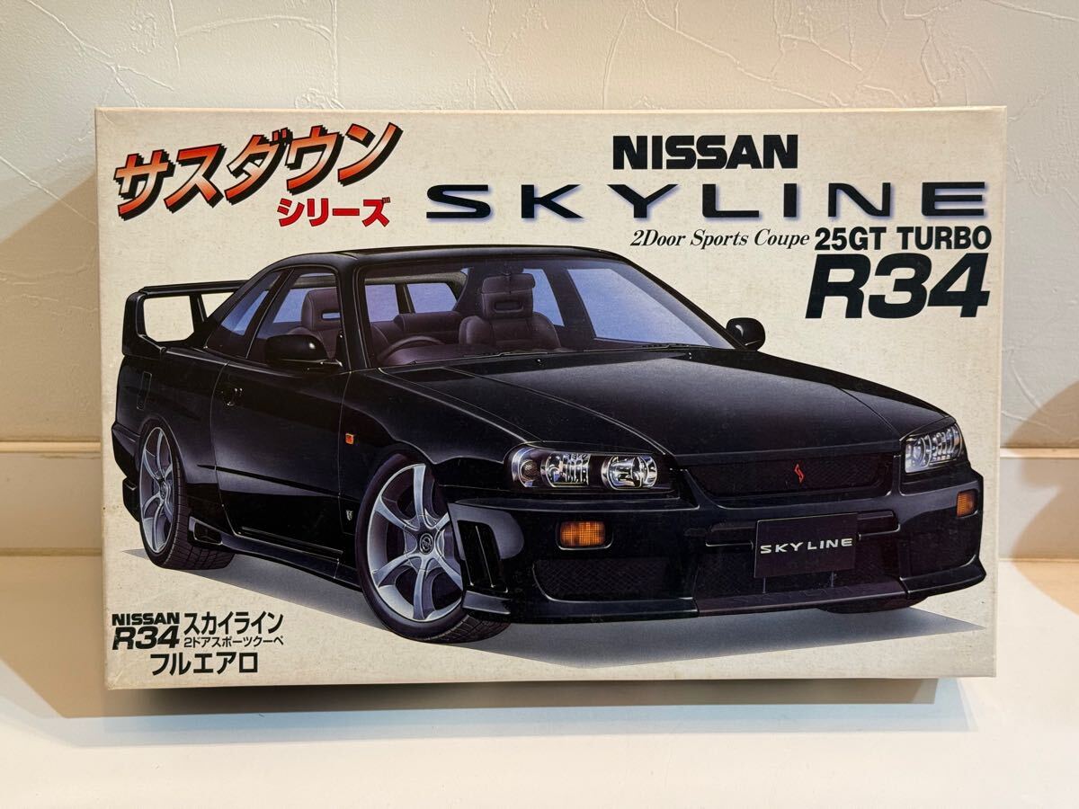 Yahoo!オークション - 希少 フジミ 1/24 サスダウン 日産 スカイライン...