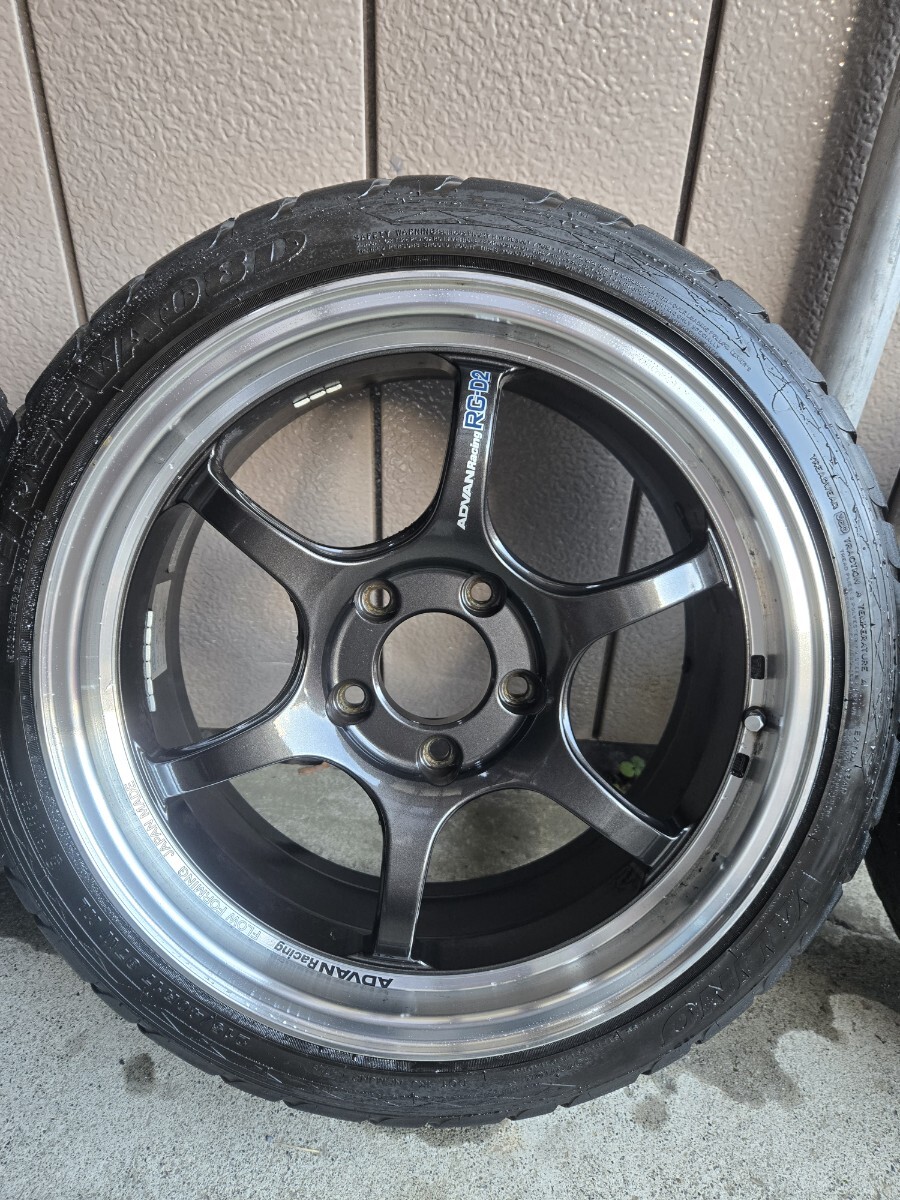 Yahoo!オークション - 「送料着払い」ADVAN RG-D2 17インチ 7 5j +48 ...