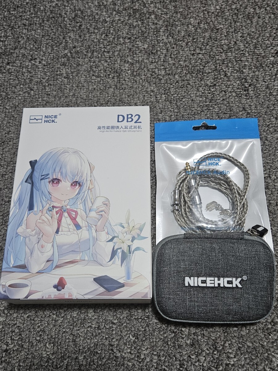 Yahoo!オークション - NICEHCK DB2 NICEHCKC16-4 4.4mmバランスケーブ...