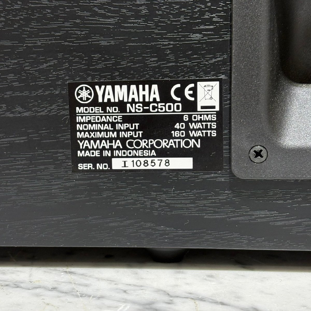 Yahoo!オークション - YAMAHA ヤマハ センタースピーカー NS-C500