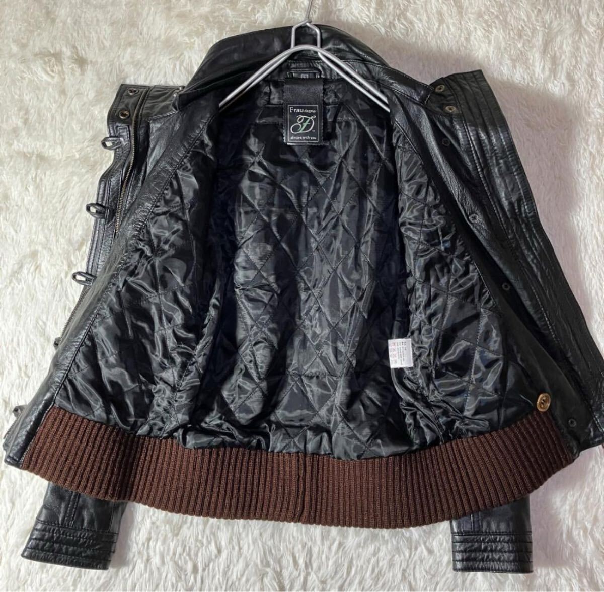 Yahoo!オークション - 【アパレル】DEGNER デグナー Frau ライダース ...