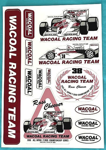 Yahoo!オークション - 1988 ALL JAPAN F-3000 WACOAL RACING TEAM ステ...