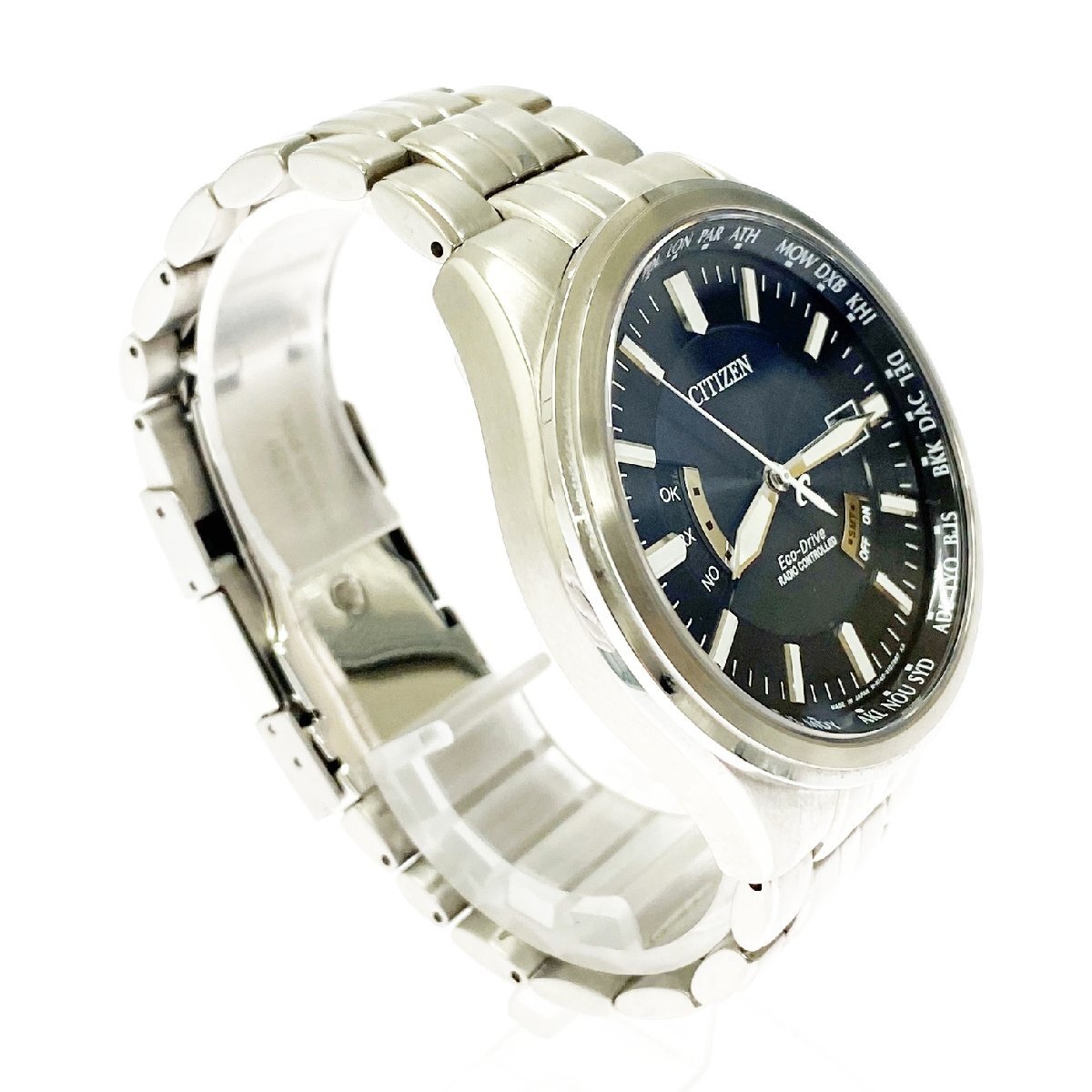 Yahoo!オークション - CITIZEN シチズン H145-S073545 エコドライブ SS...