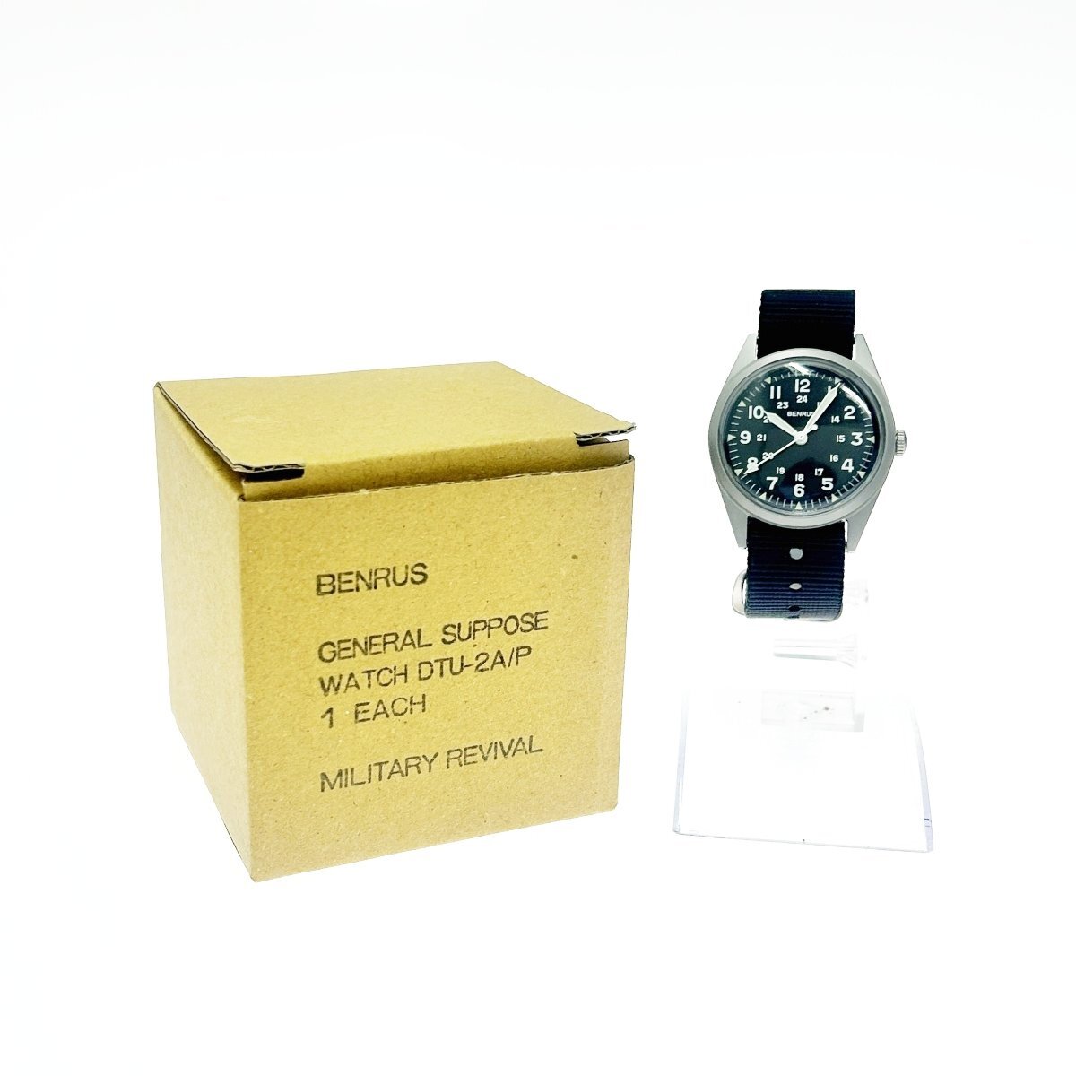 Yahoo!オークション - 【箱付き】BENRUS ベンラス 70年代アメリカ軍採...