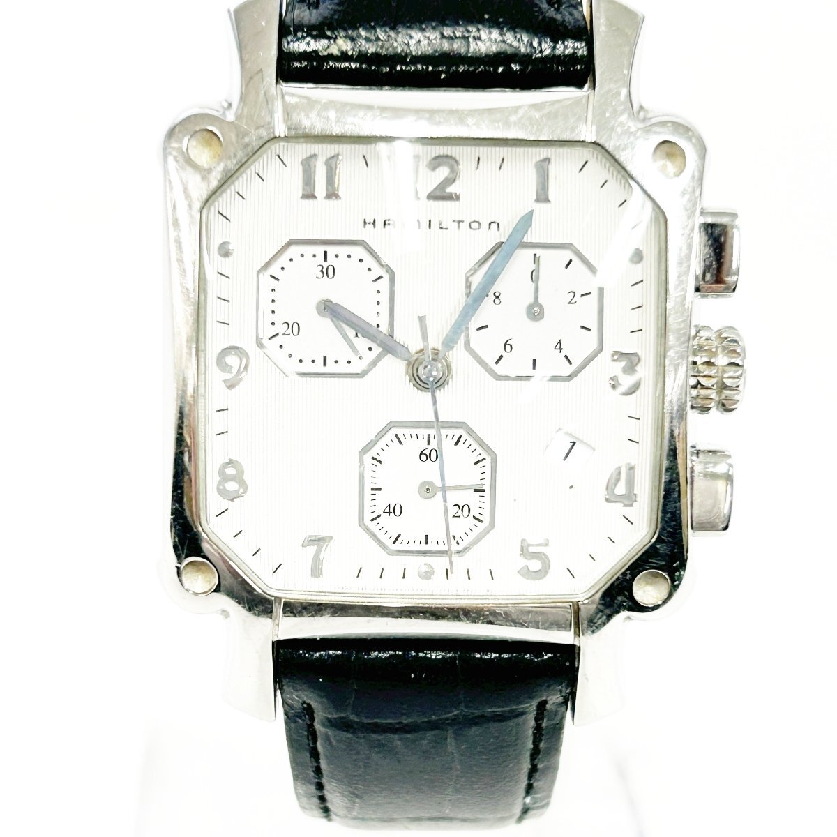 Yahoo!オークション - HAMILTON ハミルトン 6319 ロイド クロノグラフ ...