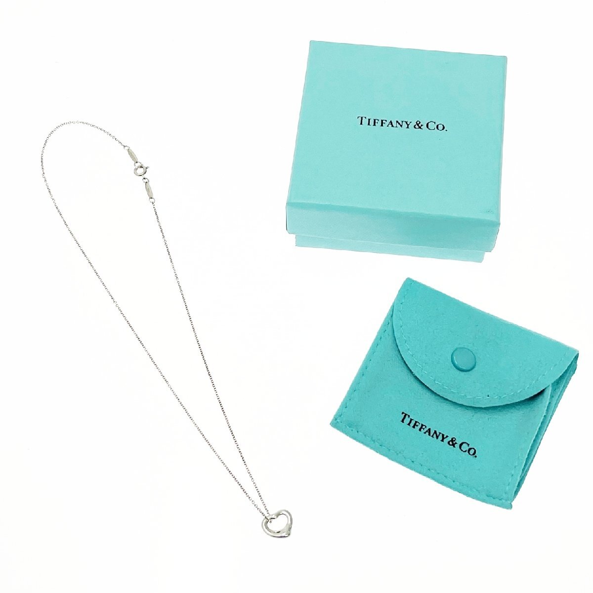 1円スタート 箱付き TIFFANY & Co. ティファニー シルバー オープンハート 2.0g 925刻印 ネックレス 349942(オープンハート)｜売買されたオークション情報 ...
