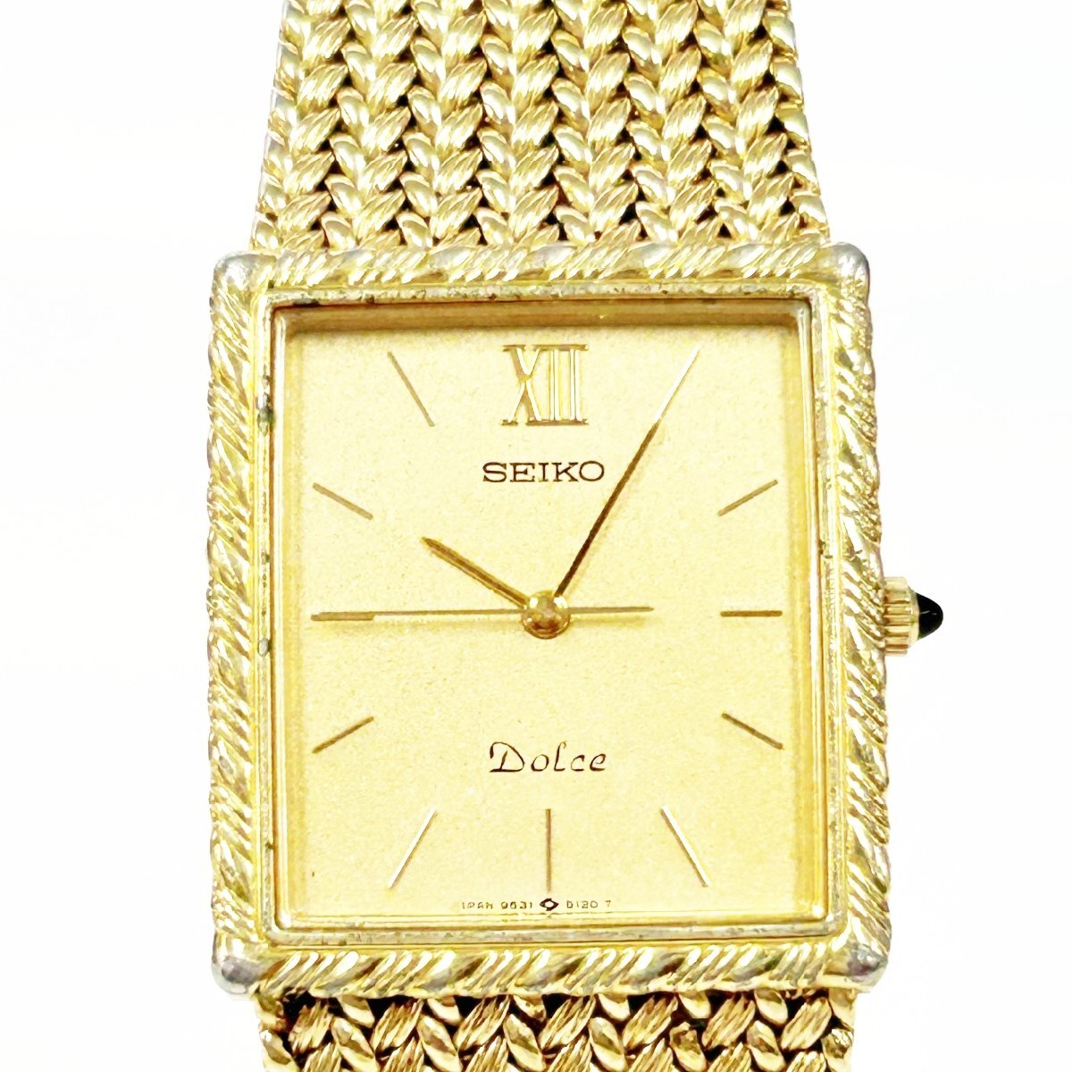 1円スタート SEIKO セイコー 9531-5100 ドルチェ GP×SS ゴールド文字盤 クオーツ ボーイズ腕時計 ジャンク 348454(ドルチェ)｜売買されたオークション情報 ...