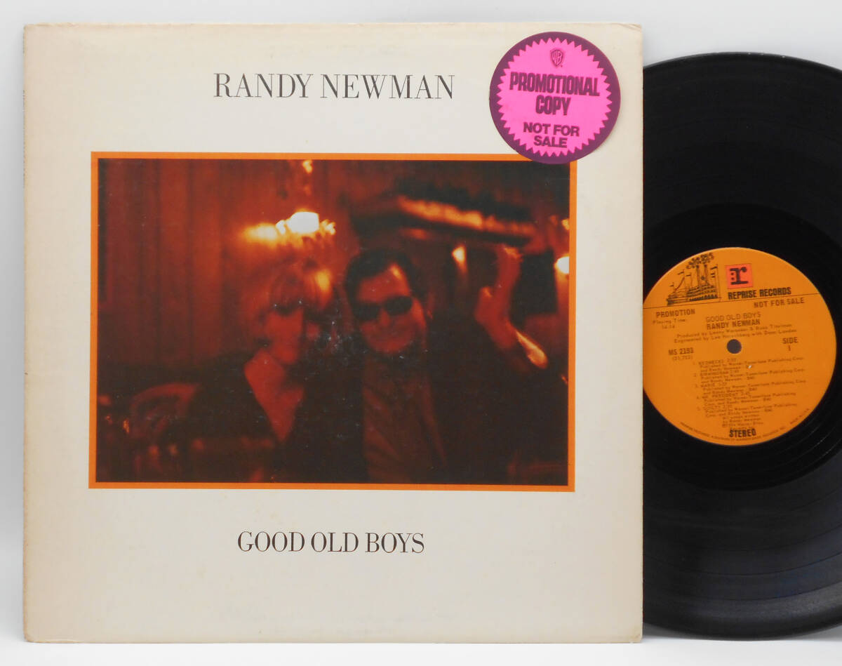 US ORIG PROMO LP RANDY NEWMAN/Good Old Boys 1974年 SSW名作 RY COODER EAGLES参加 ブラックホーク99選 最初期プレス盤 実質 ...