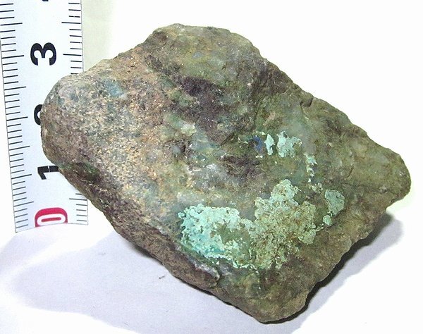 日本代購代標第一品牌【樂淘letao】－日本の鉱物 奈良県御所市三盛鉱山の藍銅鉱、孔雀石 約68g