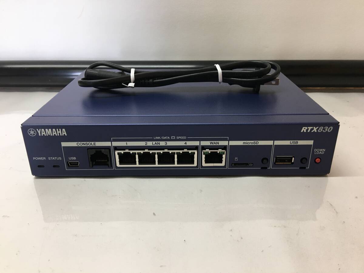 Yahoo!オークション - A21862)YAMAHA RTX830 VPNルーター 中古