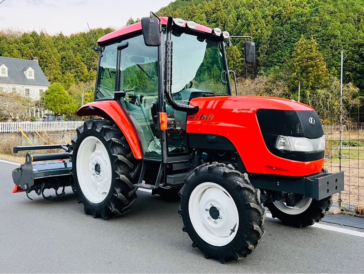 クボタ トラクターMZ60 ○ パワステ○ 4WD ○ 自動水平○795時間 クボタ トラクターMZ60 ○ パワステ○ 4WD ○ 自動水平○795時間