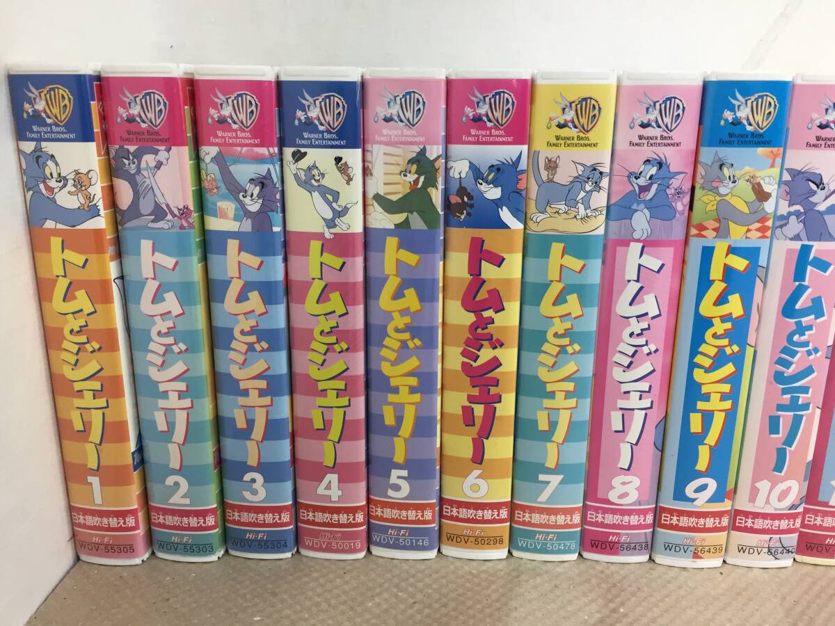 VHS ビデオ トムとジェリー 日本語吹き替え版 20本セット(海外)｜売買されたオークション情報、yahooの商品情報をアーカイブ公開 - オークファン（aucfan.com）
