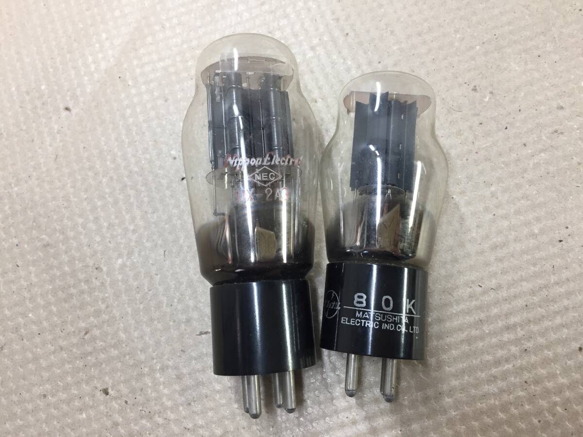 Yahoo!オークション - NEC NipponElectric UX-2A3/ 80K 松下 整流管 ...