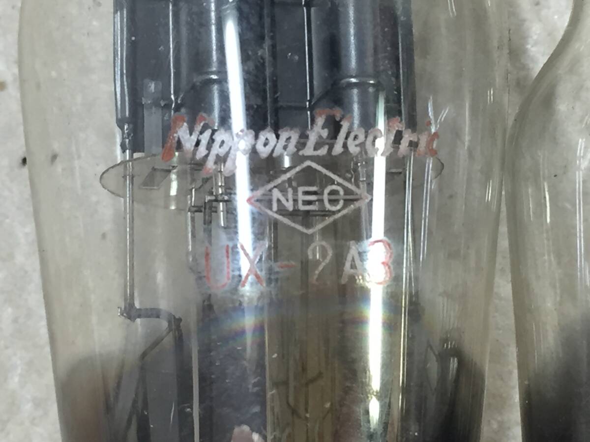 Yahoo!オークション - NEC NipponElectric UX-2A3/ 80K 松下 整流管 ...
