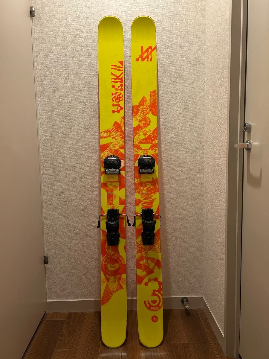 Yahoo!オークション - VOLKL THREE 176cm 超極太スキー
