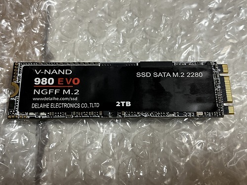 Yahoo!オークション - M.2 SSD V-NAND 980 EVO 2TB NGFF