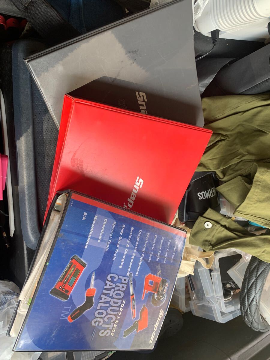 Yahoo!オークション - スナップオンsnaponバインダー3個セット 中古 キ...