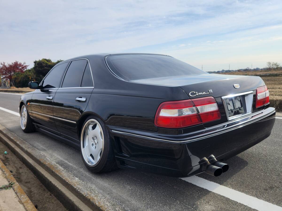 Yahoo!オークション - 謹賀新年売切り VIPカー Y33シーマ 4.1L 希少サ...