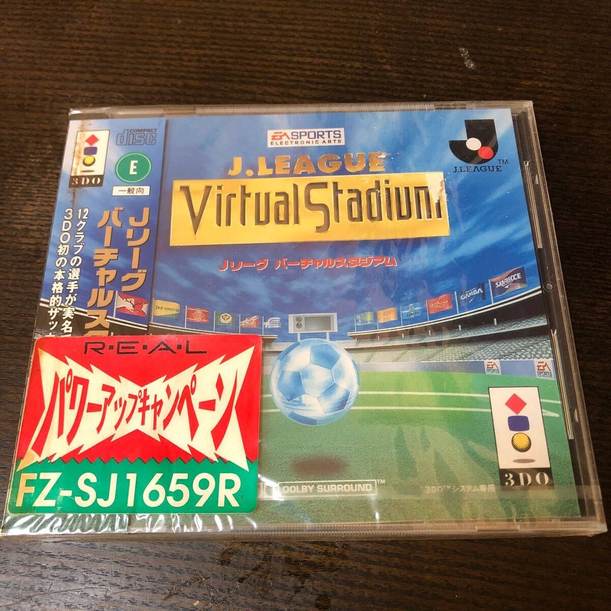 Yahoo!オークション - 3DO Jリーグ バーチャルスタジアム 未開封 新古...