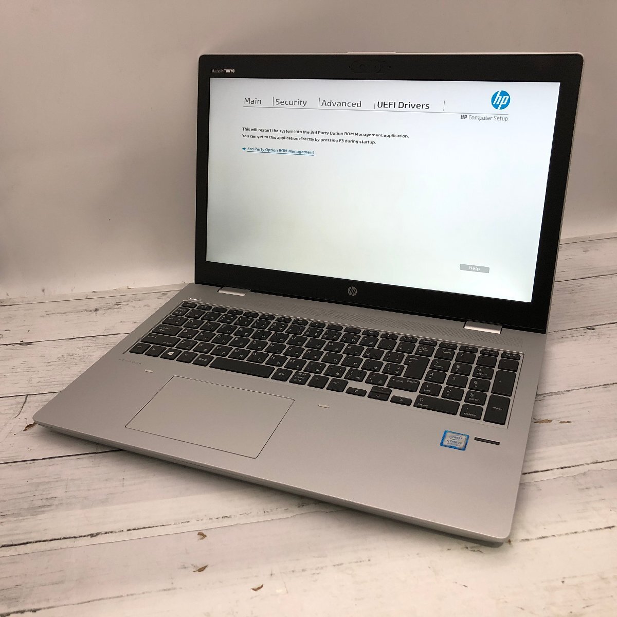 Yahoo!オークション - Hewlett-Packard ProBook 650 G4 Core i7 8550U ...