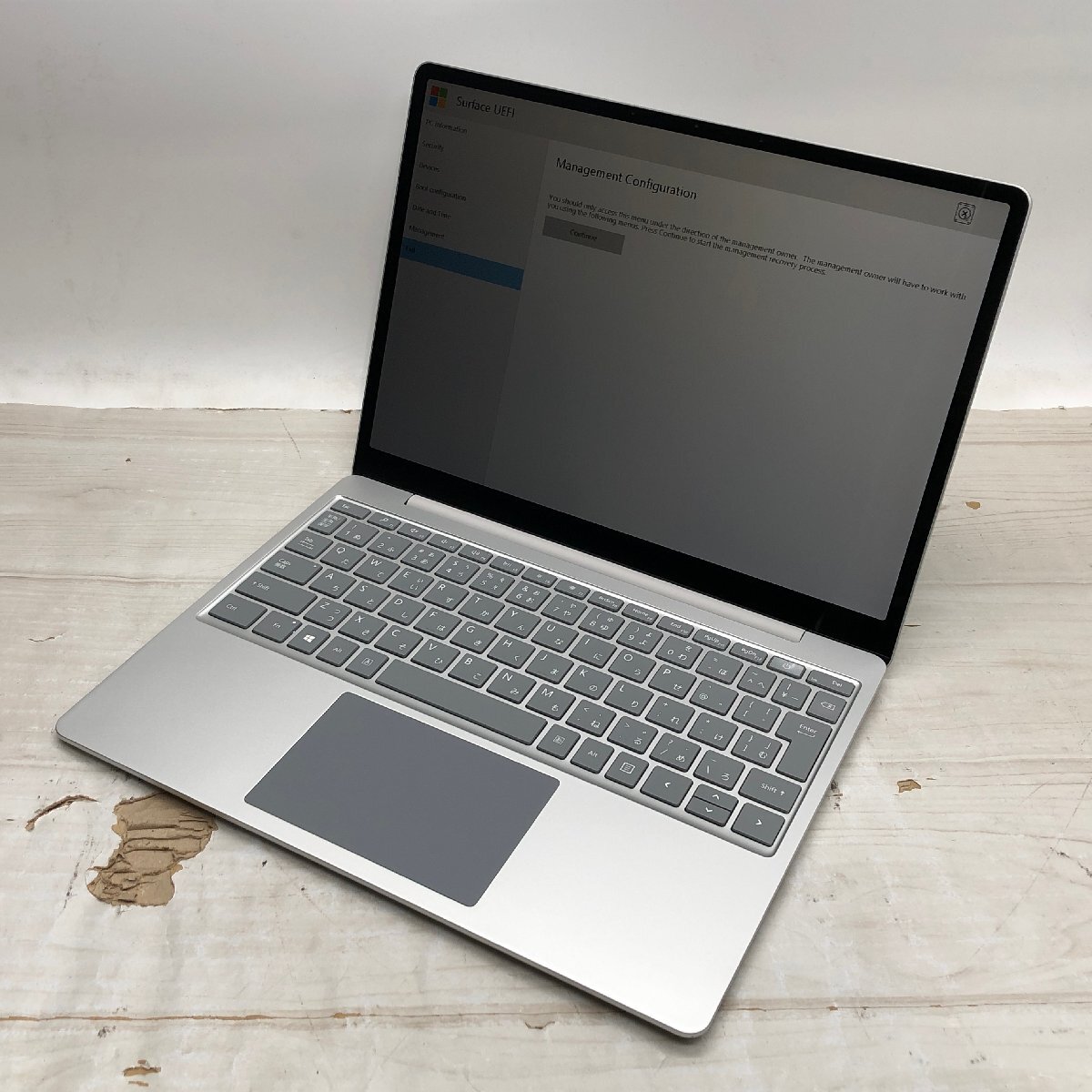 Yahoo!オークション - Microsoft Corporation Surface Laptop Go Core ...