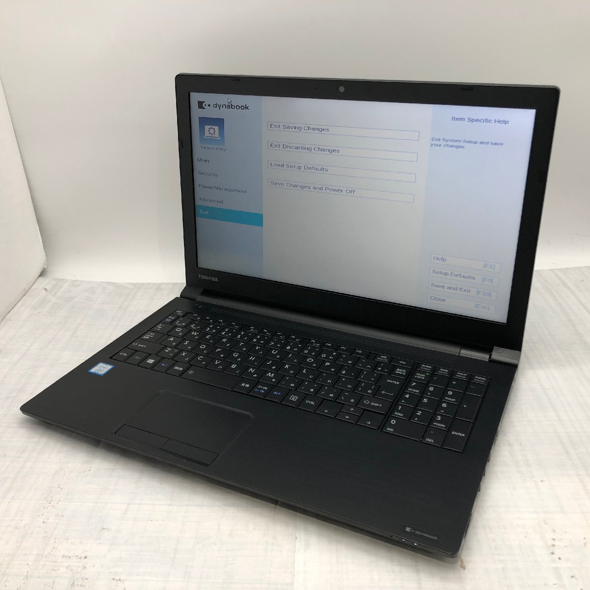Yahoo!オークション - TOSHIBA dynabook B65/M Core i7 8650U 1.90GHz/...