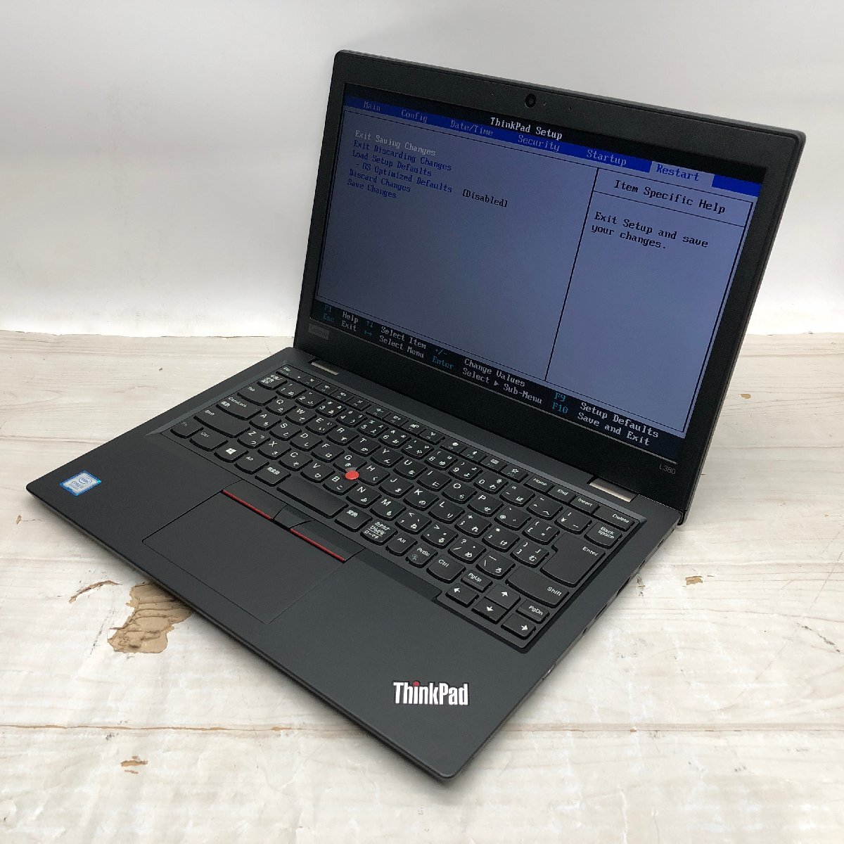 Yahoo!オークション - LENOVO ThinkPad L380 20M6S3WX00 Core i5 8250U...